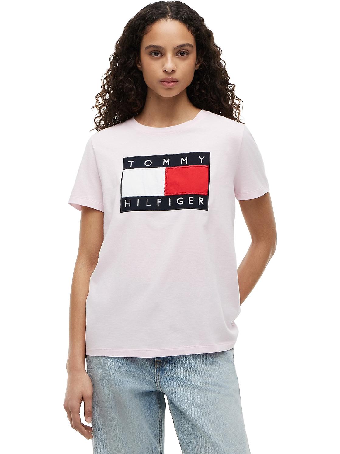TOMMY HILFIGER Tommy Hilfiger Big Flag Logo T-Shirt